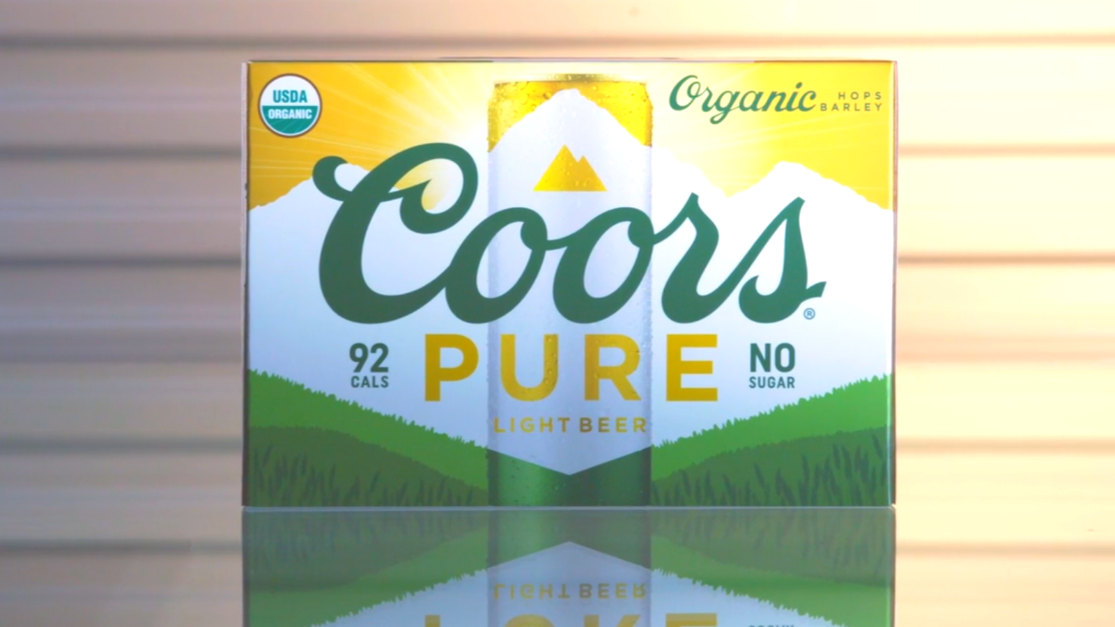 Coors Pure introduces new look reinforcing organic credentials | Molson ...
