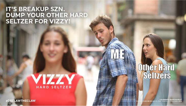 This break-up season, Vizzy says don’t settle for your hard seltzer ...