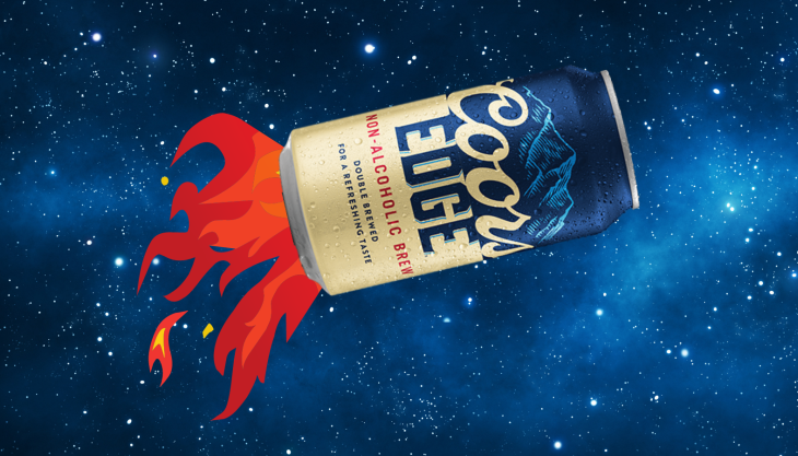 As non-alc beer segment takes off, Coors Edge drives itself | Molson ...