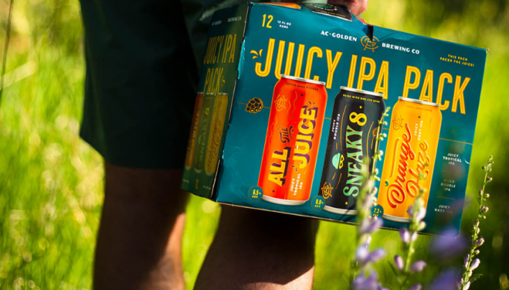 AC Golden’s Juicy IPA Pack heralds new era for craft brewery | Molson ...