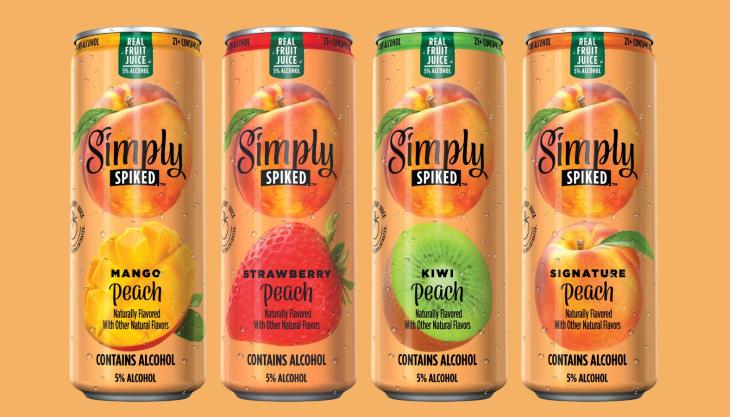 Simply Spiked™ Peach announces four new flavors | Molson Coors Beer ...