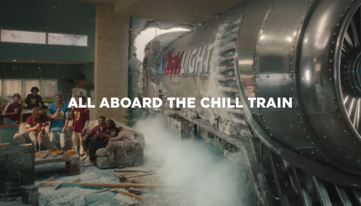 The verdict's in: consumers love the Coors Light Chill Train | Molson ...