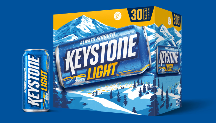 Keystone Light caps busy year with refreshed cans and packaging ...